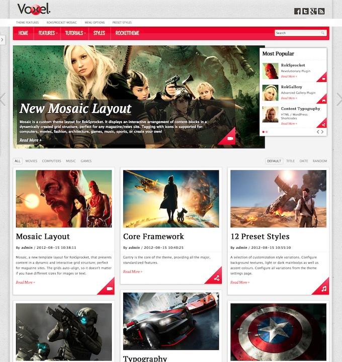 Voxel WordPress Theme - Themeshunter.com